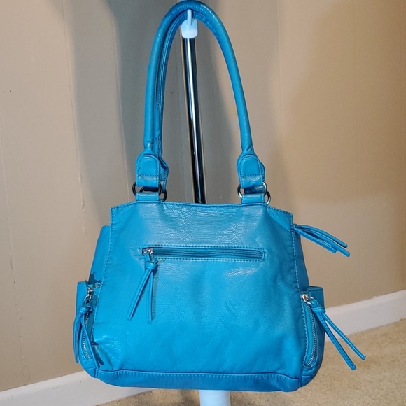 Gal | Bags | Gal Turquoise Pebbled Leather Purse | Poshmark
